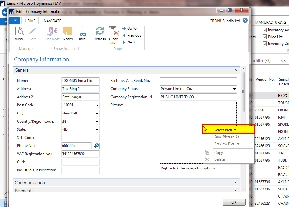 MS Dynamics 365 Business Central : How to insert a new Logo in new ...