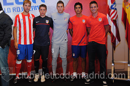Atletico Madrid Unveil 2011/12 Shirts - Footy Headlines