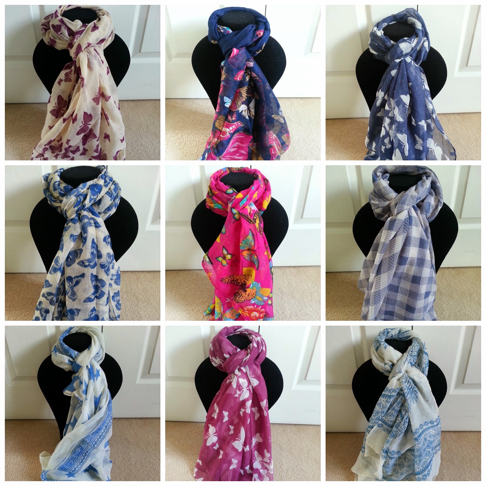 Avenue 57: Pretty Scarves - how many?