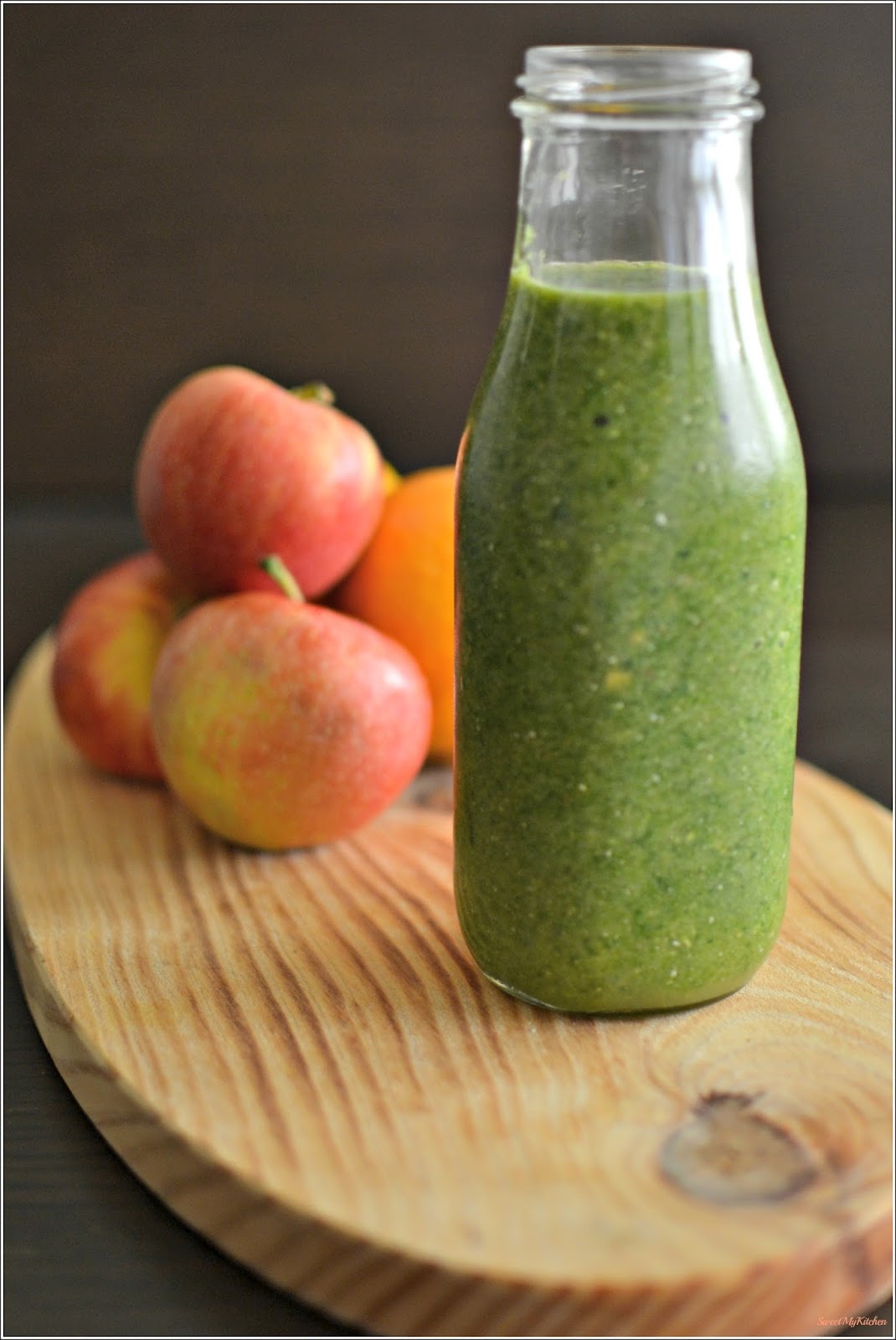 Sweet my Kitchen: Sumo verde de espinafre e laranja