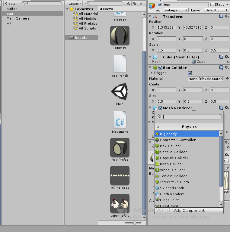 Qt ,Maemo and some other stuff: Collision detection with Unity3D