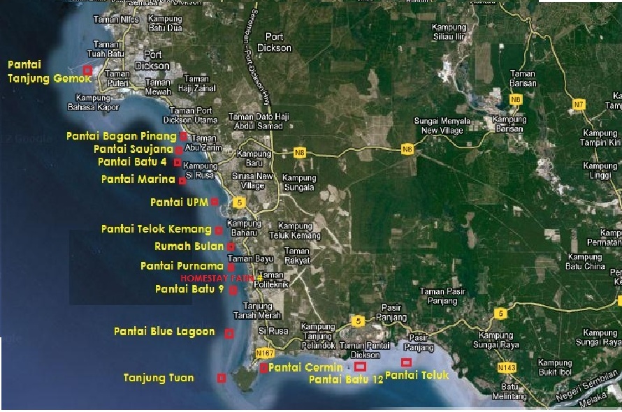 Homestay Teluk Kemang: Sila Baca