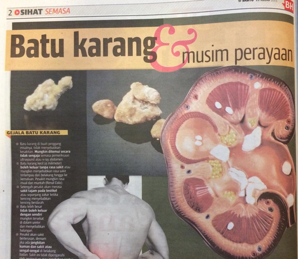 Batu Karang : Seperti Ada Sesuatu Yang Tajam Menghiris Bahagian ...