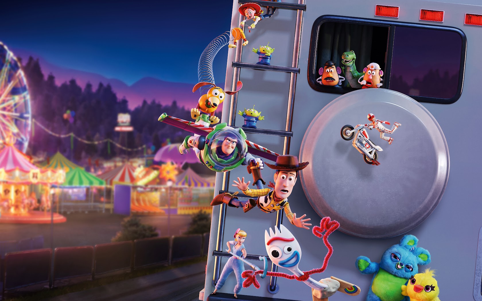 Toy Story 4, Characters, 8K, #14 Wallpaper PC Desktop