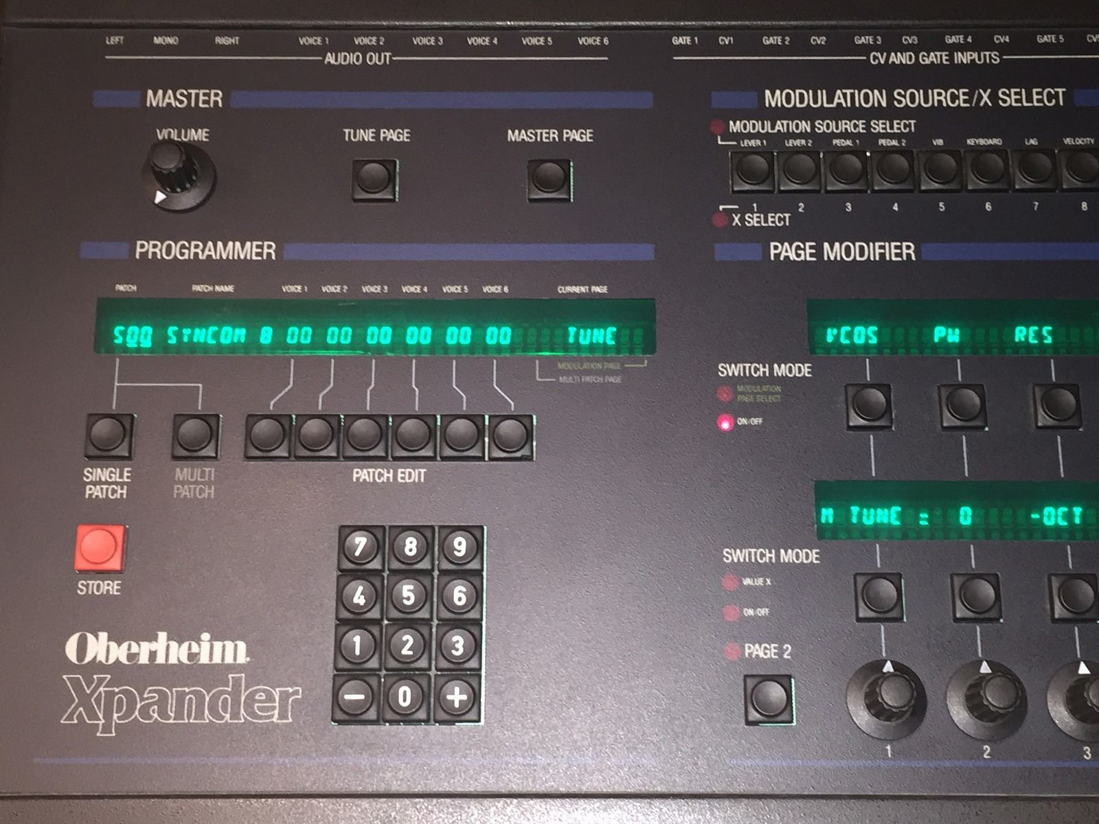 MATRIXSYNTH: Oberheim Xpander Analog Synthesizer