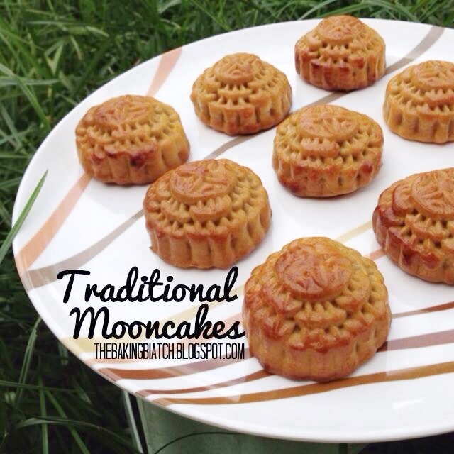 The Baking Biatch || by Cynthia Lim: Traditional Mooncakes (Lotus paste ...