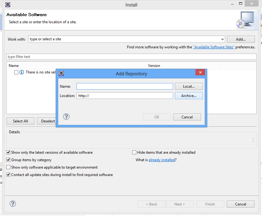 Install Hibernate / JBoss plugin in Eclipse IDE - Java Frameworks Install Hibernate / JBoss plugin in Eclipse IDE - Java Frameworks