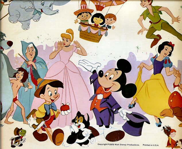 Disney Cartoon Character Wallpaper