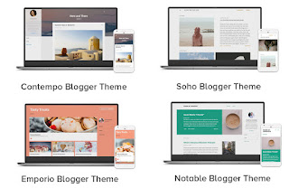 Template Blogger Terbaru Sesuai Trend: Fixed Header Simple dan ...