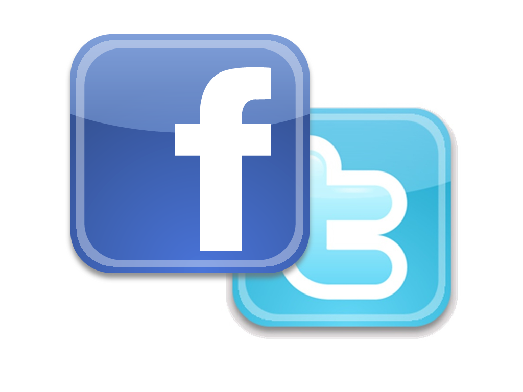 Logo Facebook And Twitter