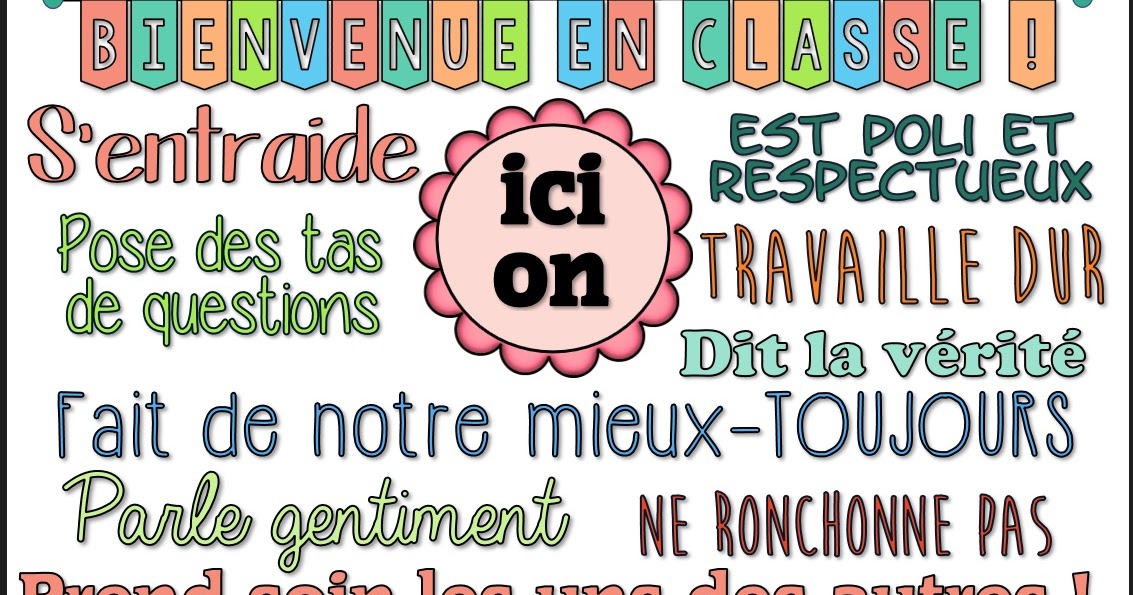 LA AVENTURA DE SER MAESTRA: LES RÈGLES DE LA SALLE DE CLASSE