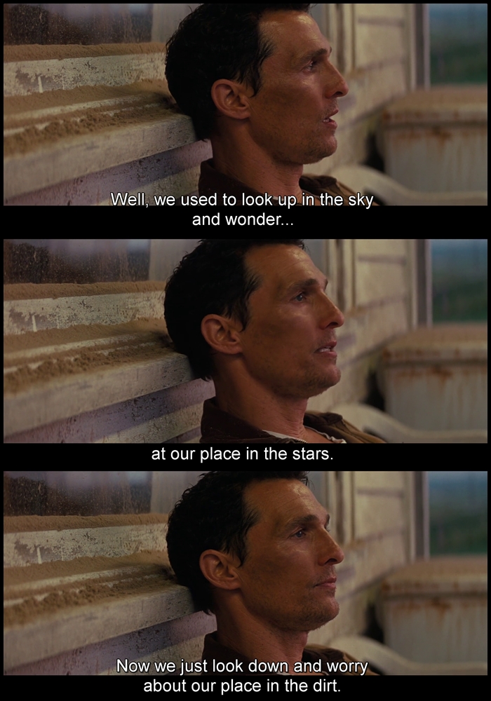 Interstellar Movie Quotes – Escape Matter