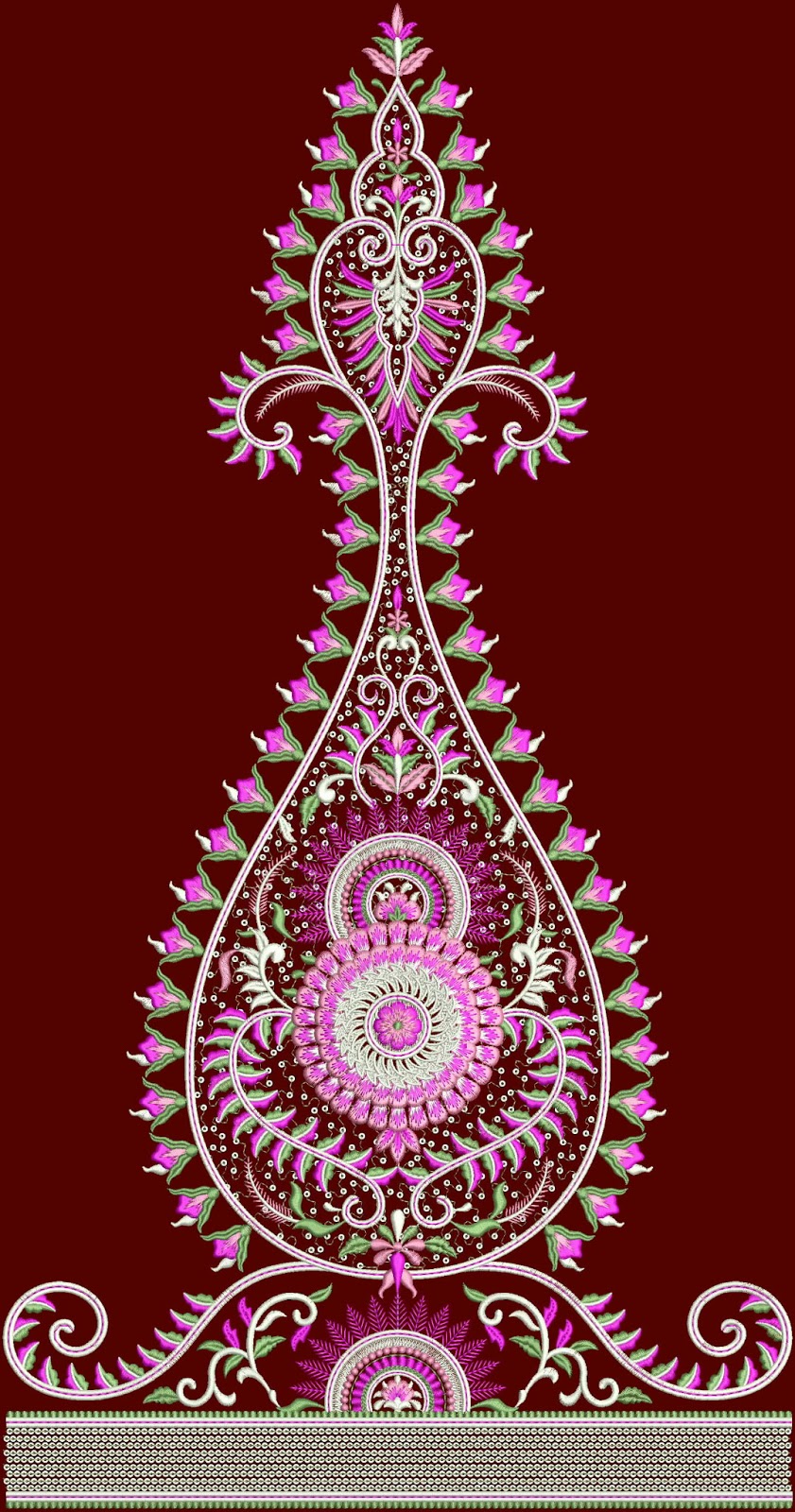 EmbDesignTube: Pakistani Formal Wear Cultural embroidery designs