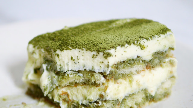 Resep: Egg Free Matcha Tiramisu / Eggless Green Tea Tiramisu Recipe | HeyTheresia - Indonesian ...