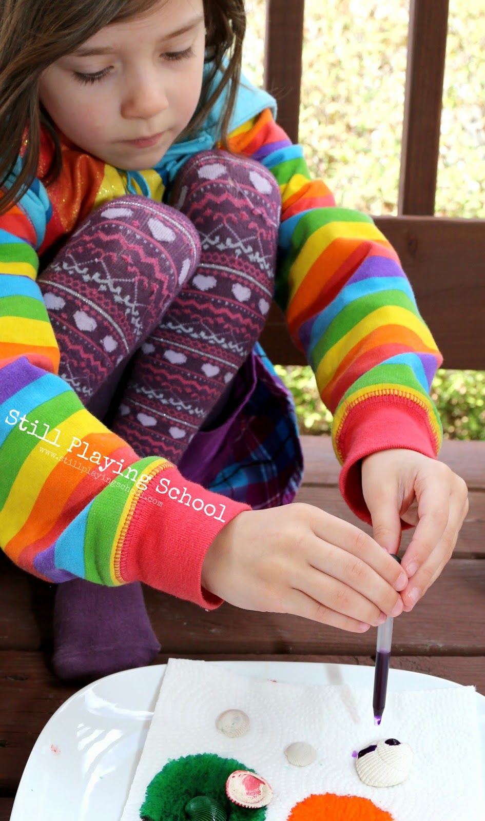 Seashell Ladybug Craft | Still Playing School