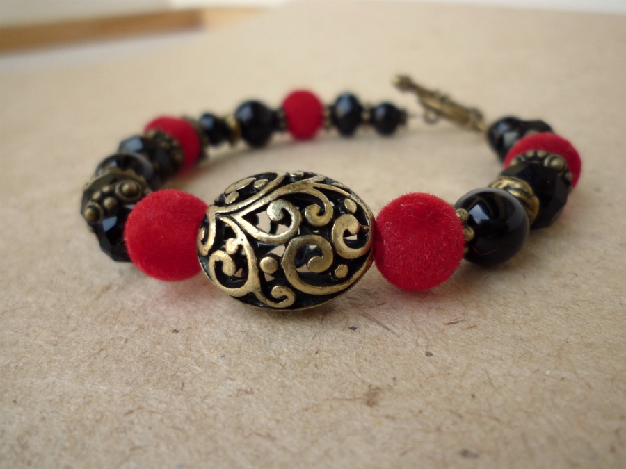 Little Jade Vines: Little Red Indian Bracelet