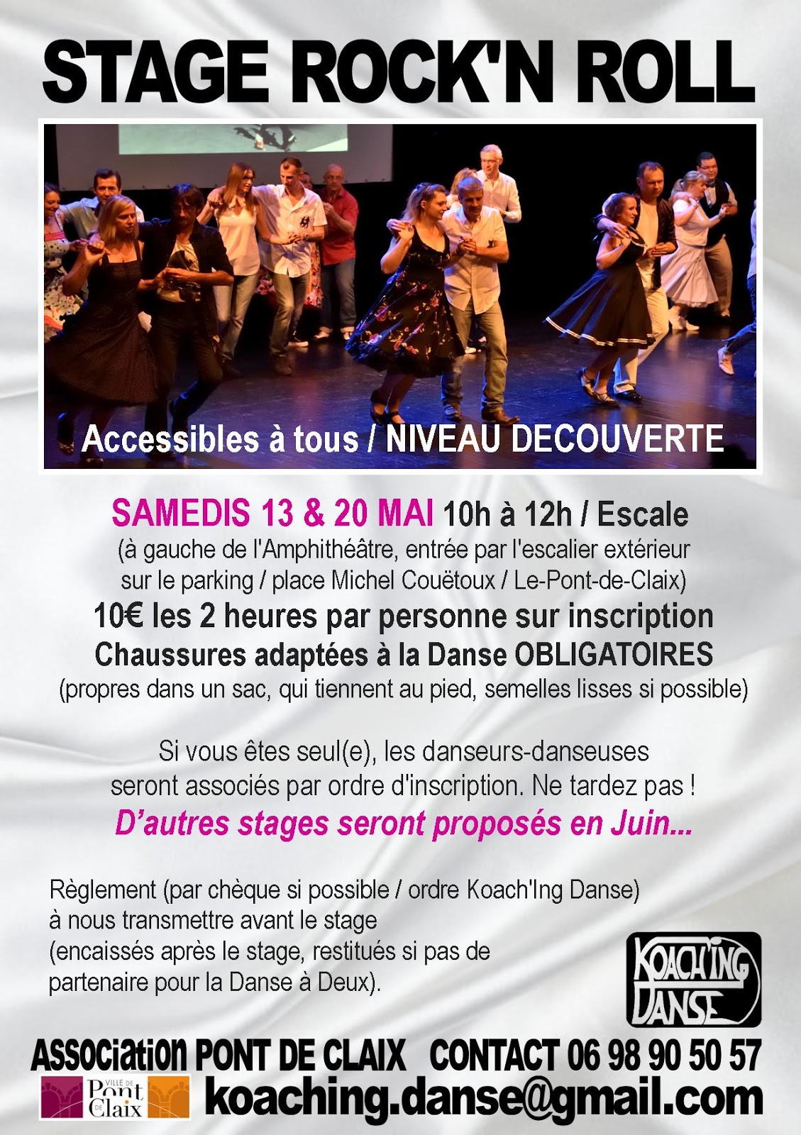 KOACH'ING DANSE Le Pont de Claix / Grenoble / Isère: Entre 2 ponts, un ...