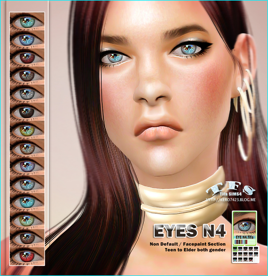 Sims 4 eyes non default - mentordoggy