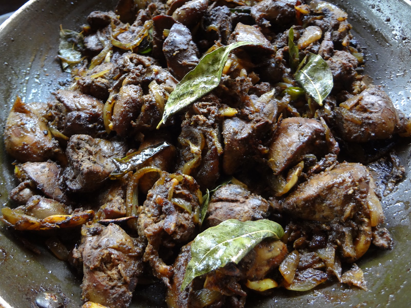 Suma's Recipes: Chicken liver roast