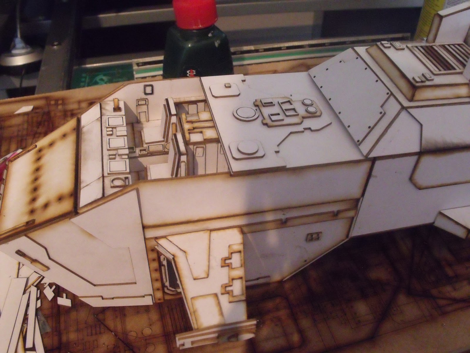 Limited Edition Warhammer models: Warhammer papercraft model - scratch ...