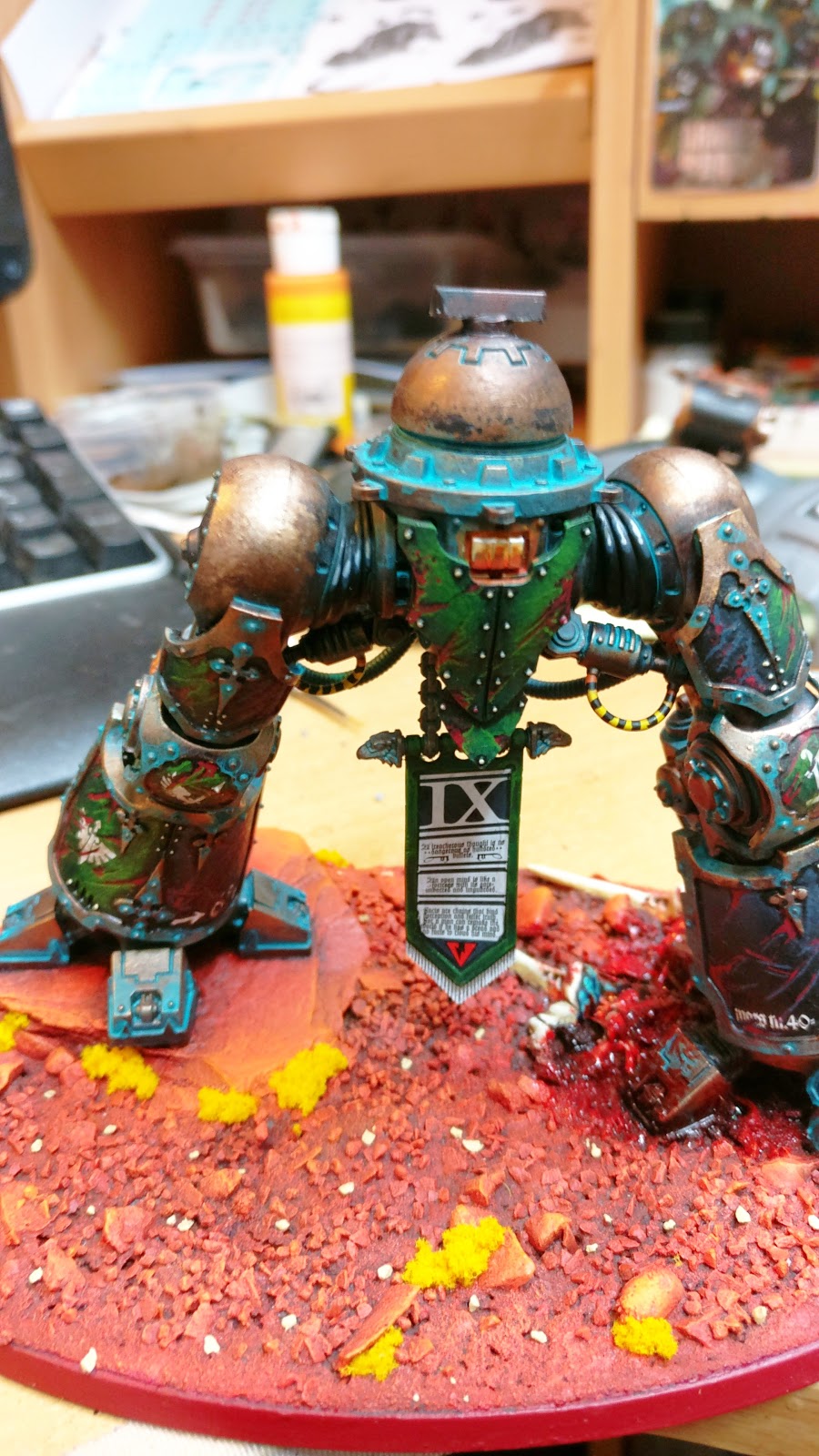 Confessions of a 40k addict: Imperial Knights - House Corvus Twins in ...