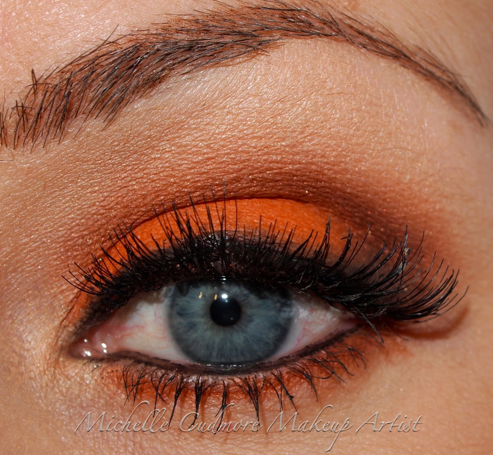 PEI Makeup Artist: Tangerine Tango Eye Makeup