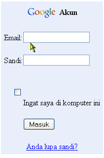 Cara Mudah Membuat Form Login Pada Blogger