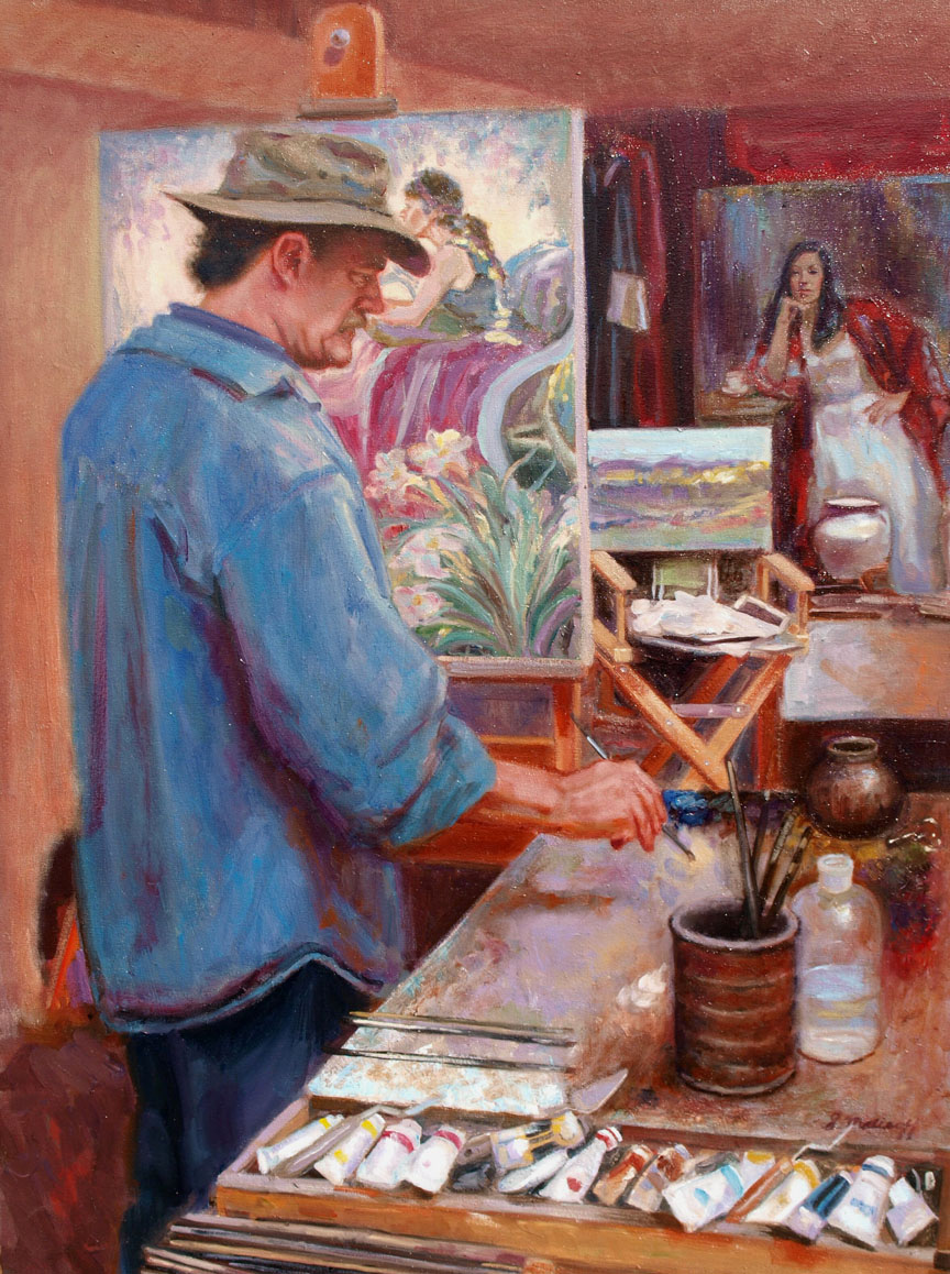 John Michael Carter, 1950 | Impressionist Figurative painter | Tutt'Art ...