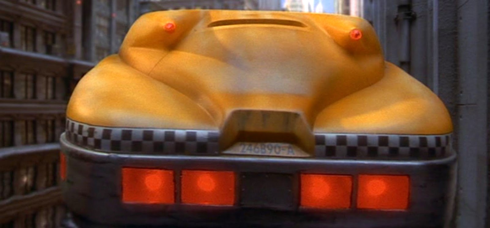 Just A Car Guy: the "Fifth Element" taxi and cop car