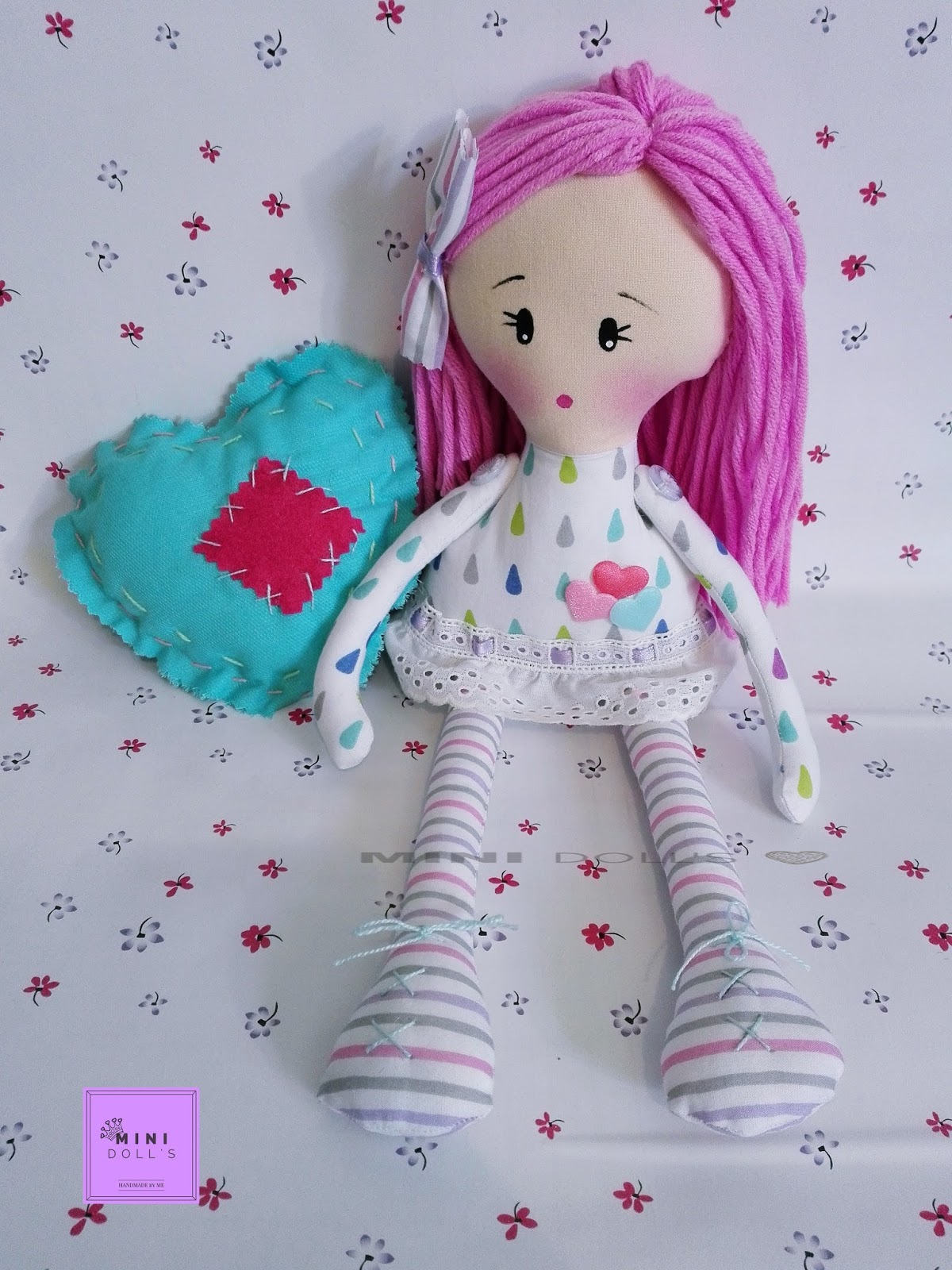 Mini Doll's : Pepona Rosa