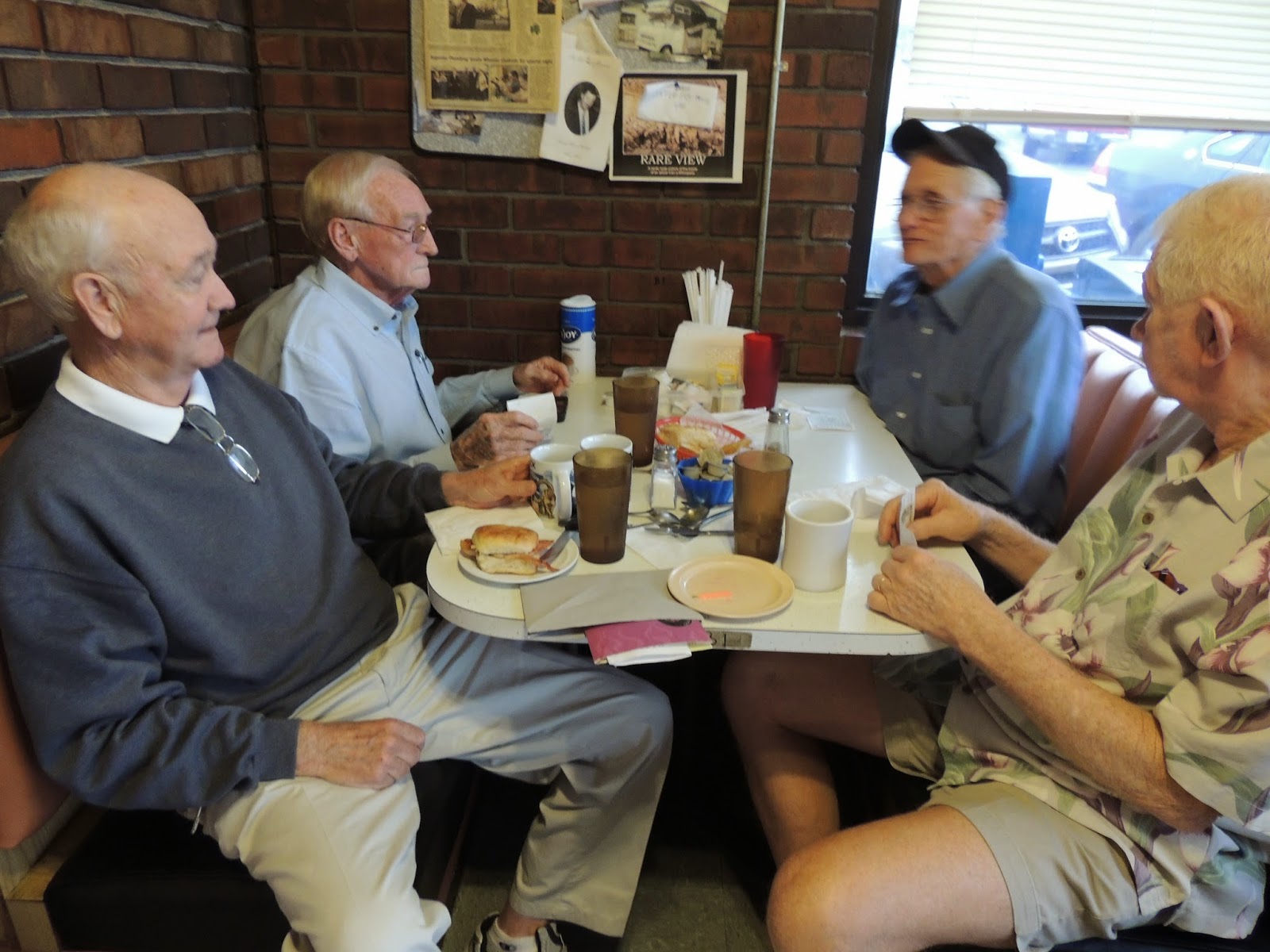 Chicken Fat: Jackie Gaskin's Birthday Breakfast at Carol's