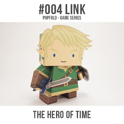 Cubefold Link Papercraft | Papercraft Paradise | PaperCrafts | Paper ...