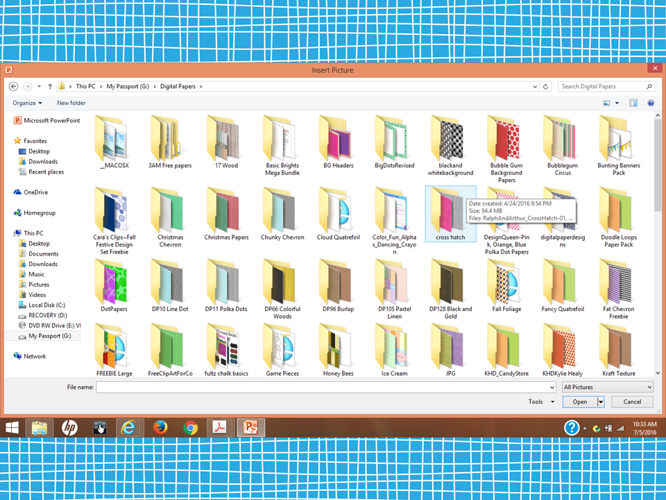 How to Insert Borders/Clipart/Plus Enter to Win Some of My Borders ...