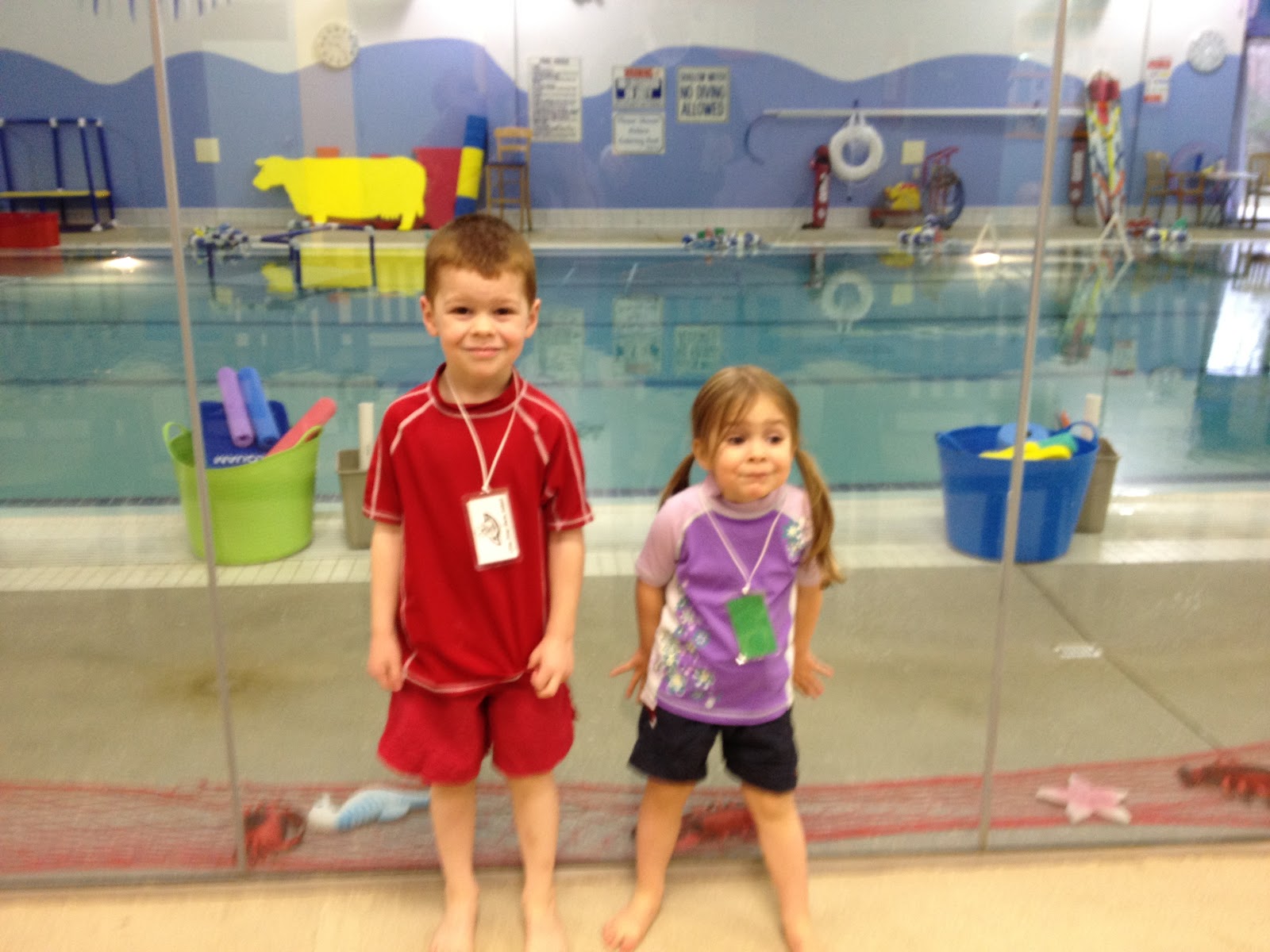 Gloria in Excelsis Deo: First Swimming Lessons