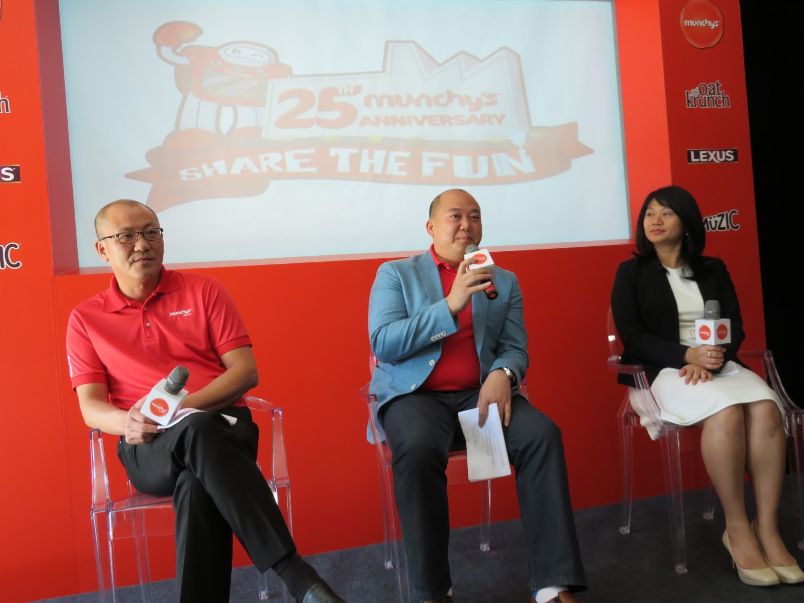 Kee Hua Chee Live!: MUNCHY'S CELEBRATES 25 GLORIOUS YEARS AS MALAYSIA'S ...