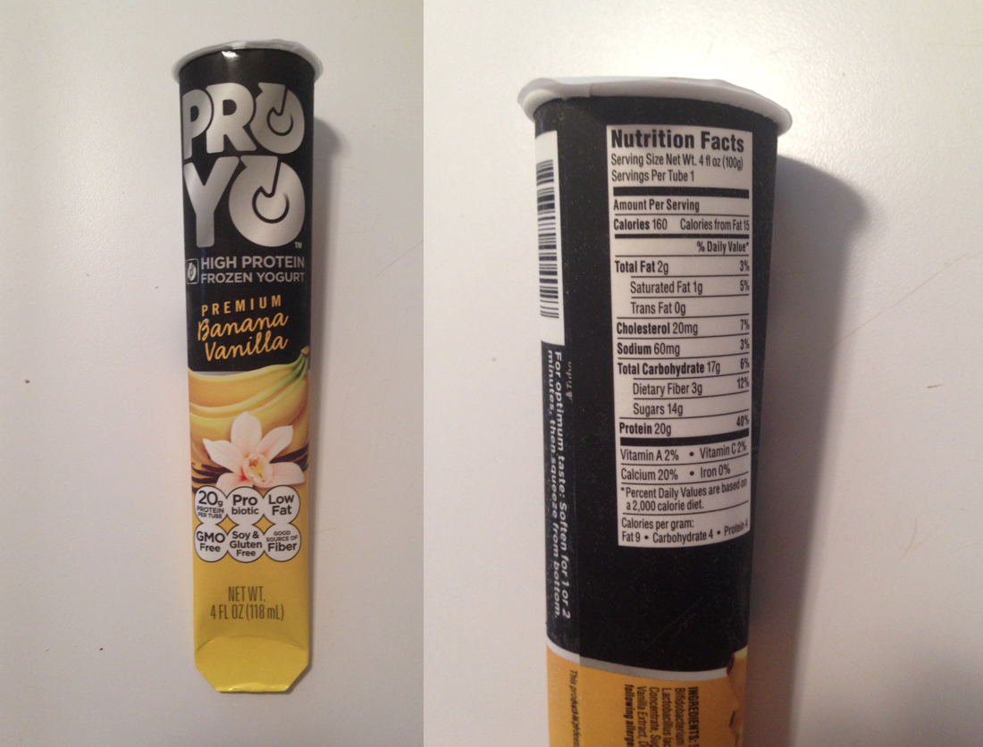 @GlutenFreeG: ProYo Frozen Yogurt Product Review