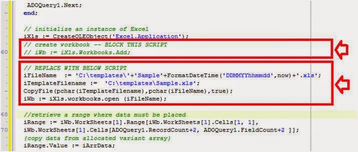 How To Create Report With Ms Excel - Free Delphi Tutorial