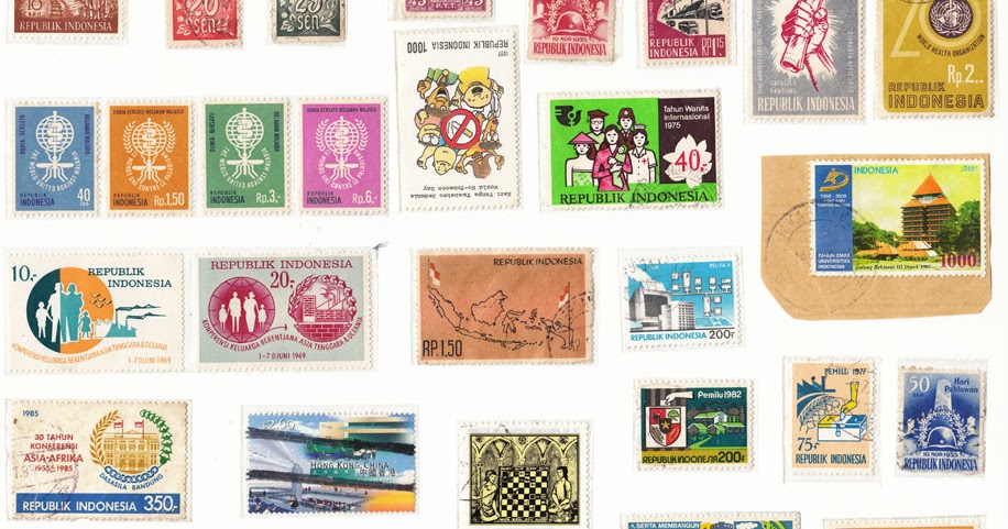 IMAGE GAMBAR: Paket Perangko Asia Afrika