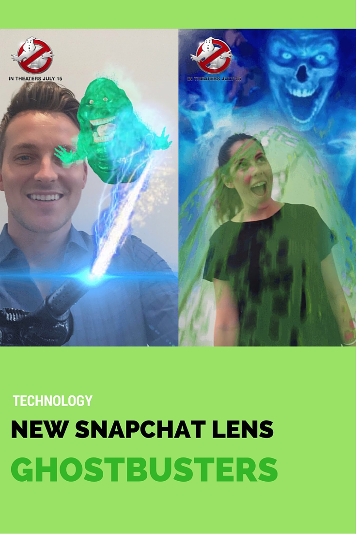 MOMMY BLOG EXPERT: NEW Ghostbusters Snapchat Camera Feature from Sony Pictures Now Available for ...