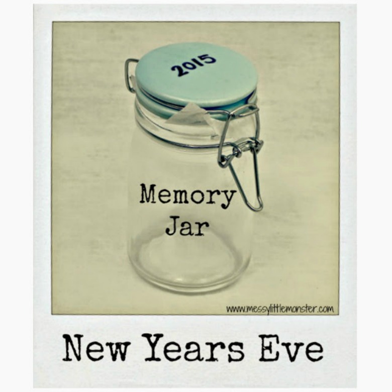 New Years Memory Jar - A Family Tradition - Messy Little Monster