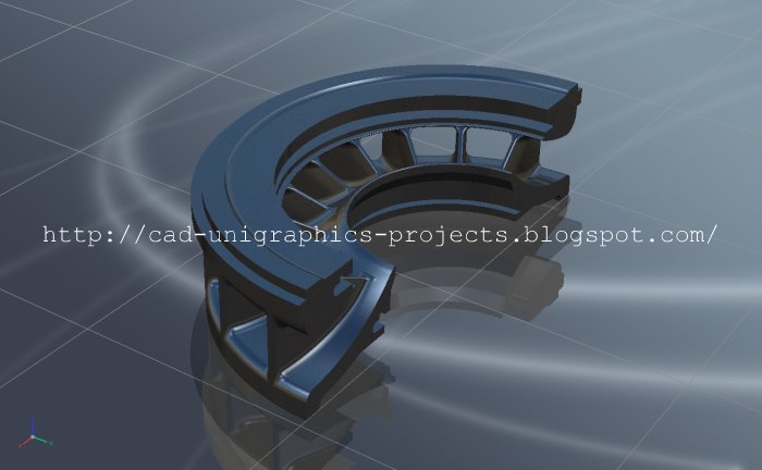 CAD designs by Ivan: Stator of air turbine