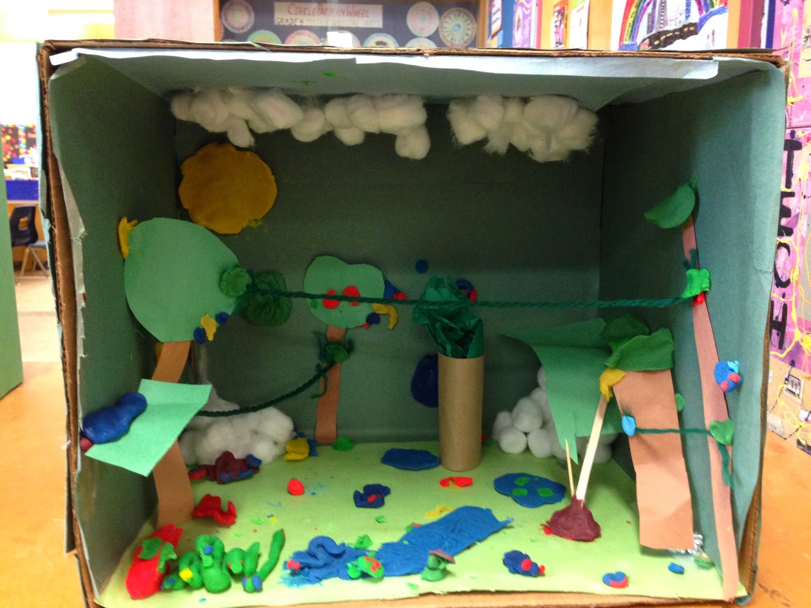 Ms. Lyall's Kindergarten Class: Grade 4 Ms. Darling's Class Dioramas