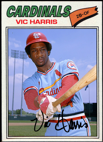 WHEN TOPPS HAD (BASE)BALLS!: MISSING IN ACTION- 1977 VIC HARRIS