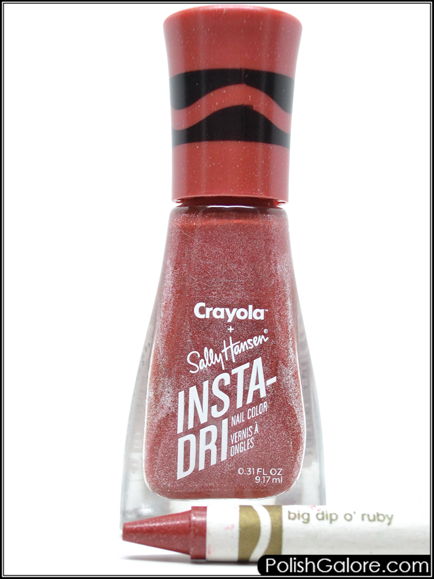 Sally Hansen x Crayola Big Dip O'Ruby - Polish Galore