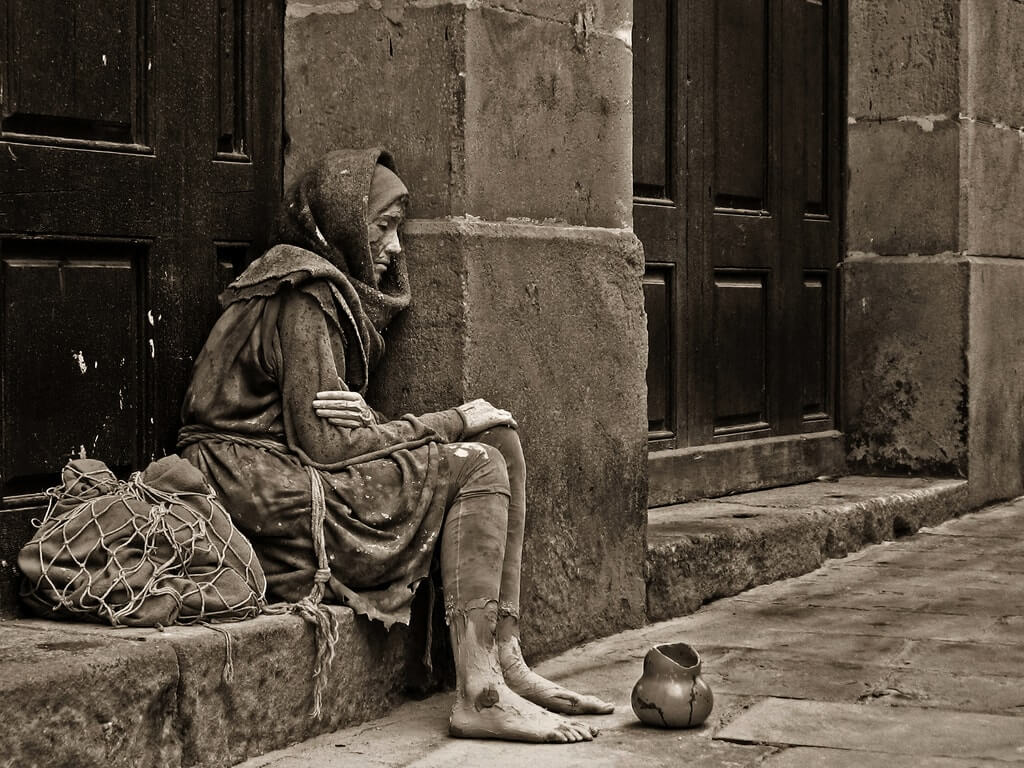 A Sós Com Deus: A Mulher e o Mendigo