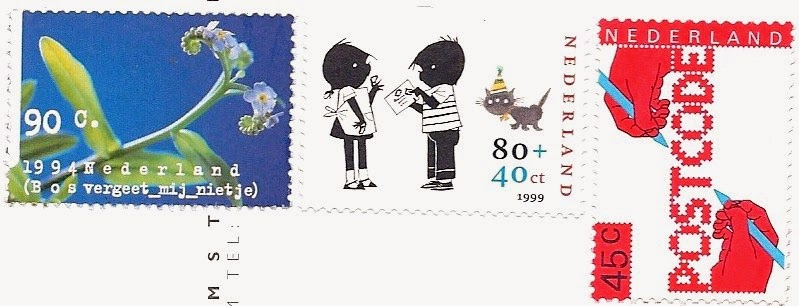 nog meer post!: Sunday stamps: Letters, postcards, and the post