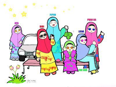 A'yun Qibtiyah*****: Muslimah layan cartoon (^_^)