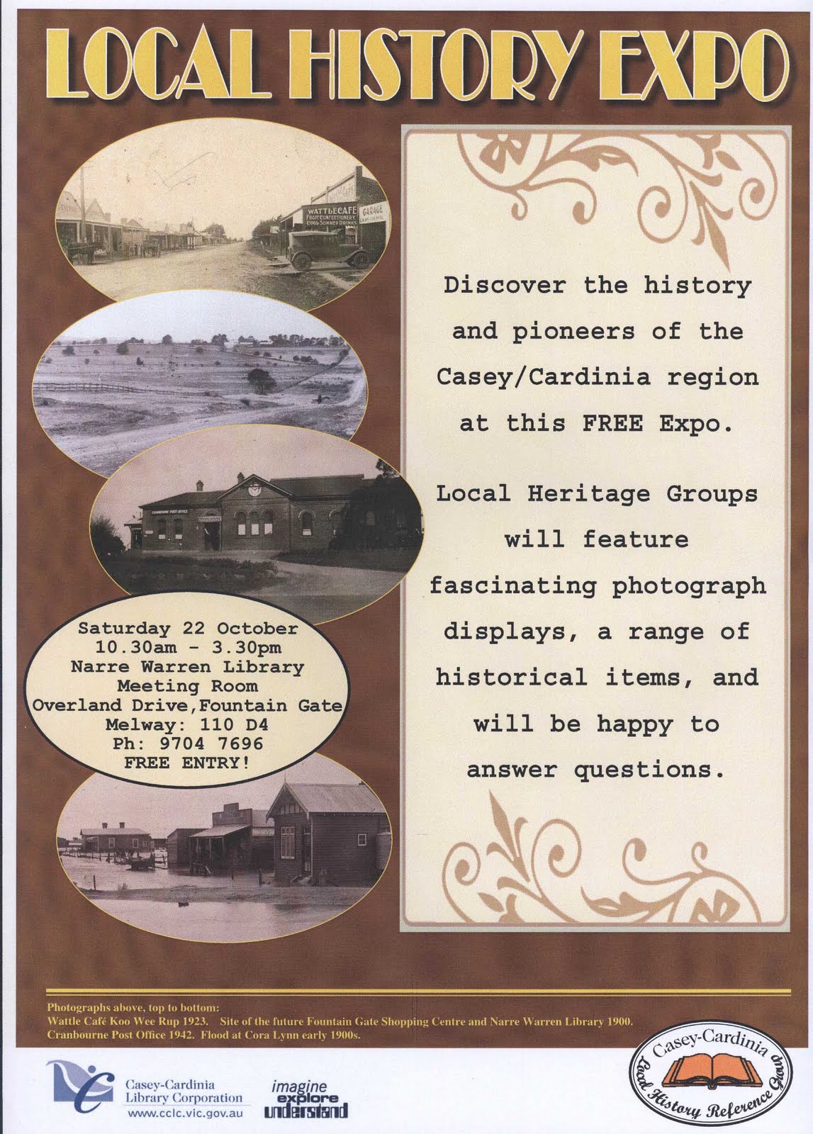 Casey Cardinia - links to our past: Local History Expo
