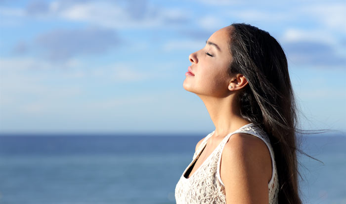 Breathing Therapy Practice this way and it will help you