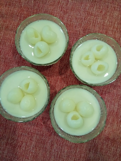 猫言猫语: 龙眼豆奶布丁 Logan Soy Milk Pudding